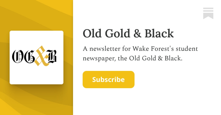 Old Gold & Black | Substack