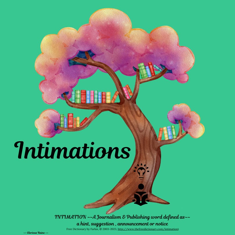 Intimation Messages Entry #2 - by Glorious Raine