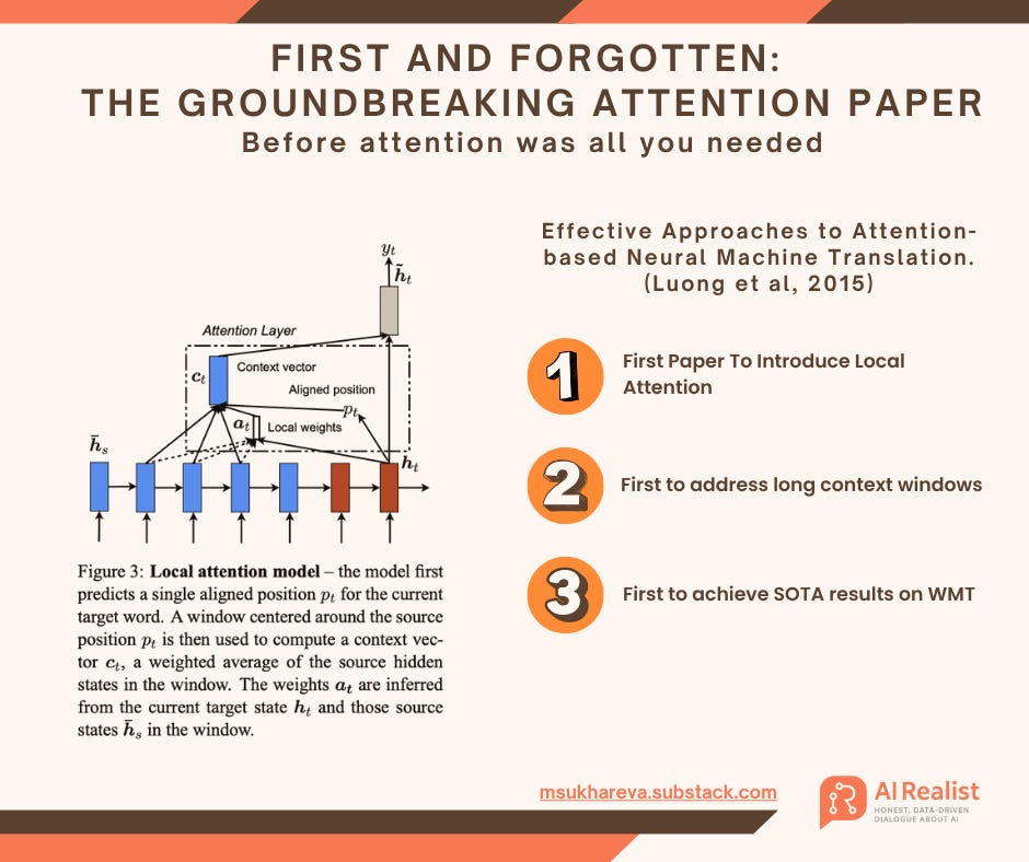 First and Forgotten: The Groundbreaking Attention Paper