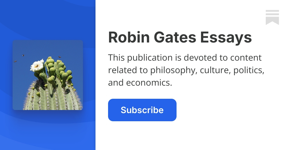 Robin Gates Essays | Substack
