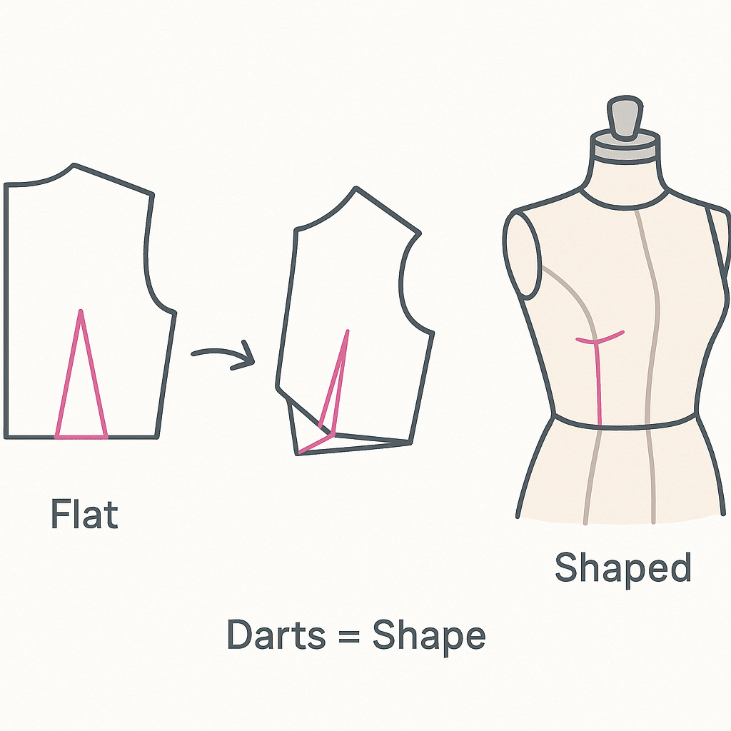The Hidden Heroes of Fashion: How Darts Shape Everything You Wear