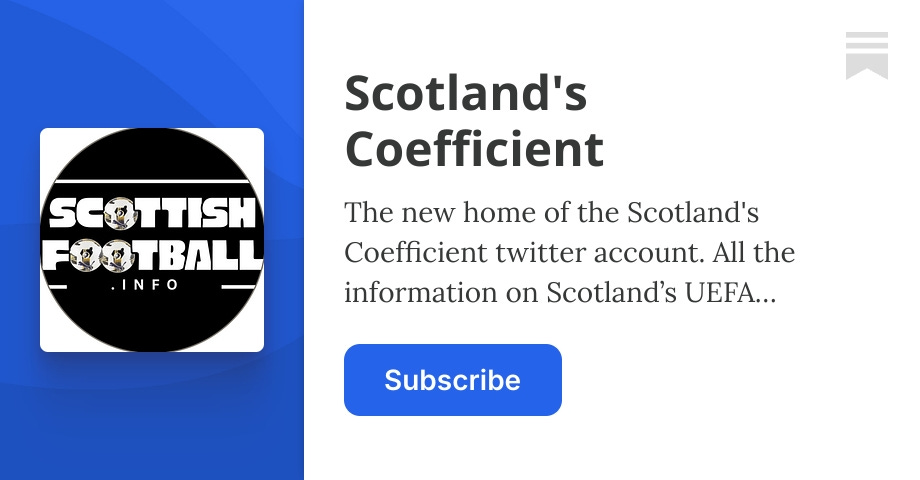 Scotland's Coefficient | Substack