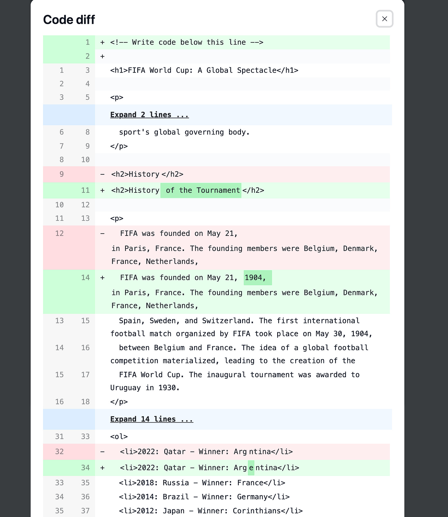 New JavaScript Challenges, Improved HTML Assessments & Semantic HTML Code Snippets