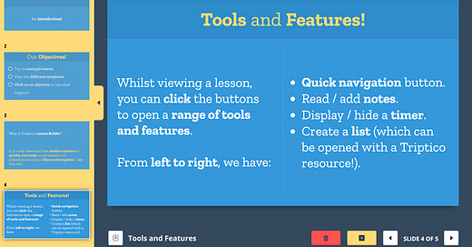 Triptico | Engage Learners. Save Time. | Substack