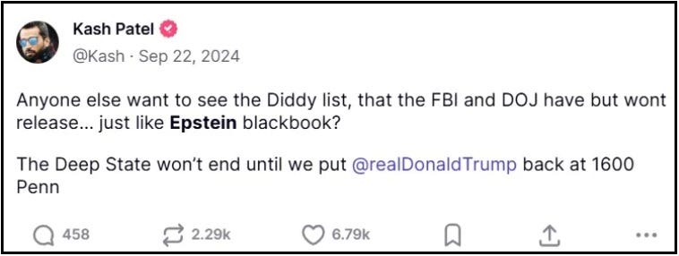 Pam Bondi's Grip on the Epstein Files - by Ellie Leonard