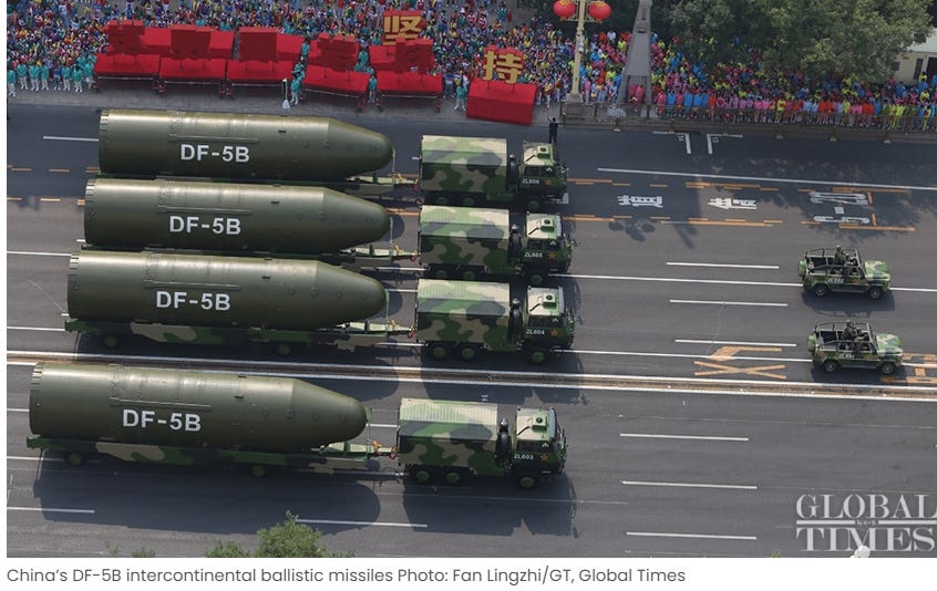 China Displays Military Capabilities, Lots of Advanced Weapons, but No ...