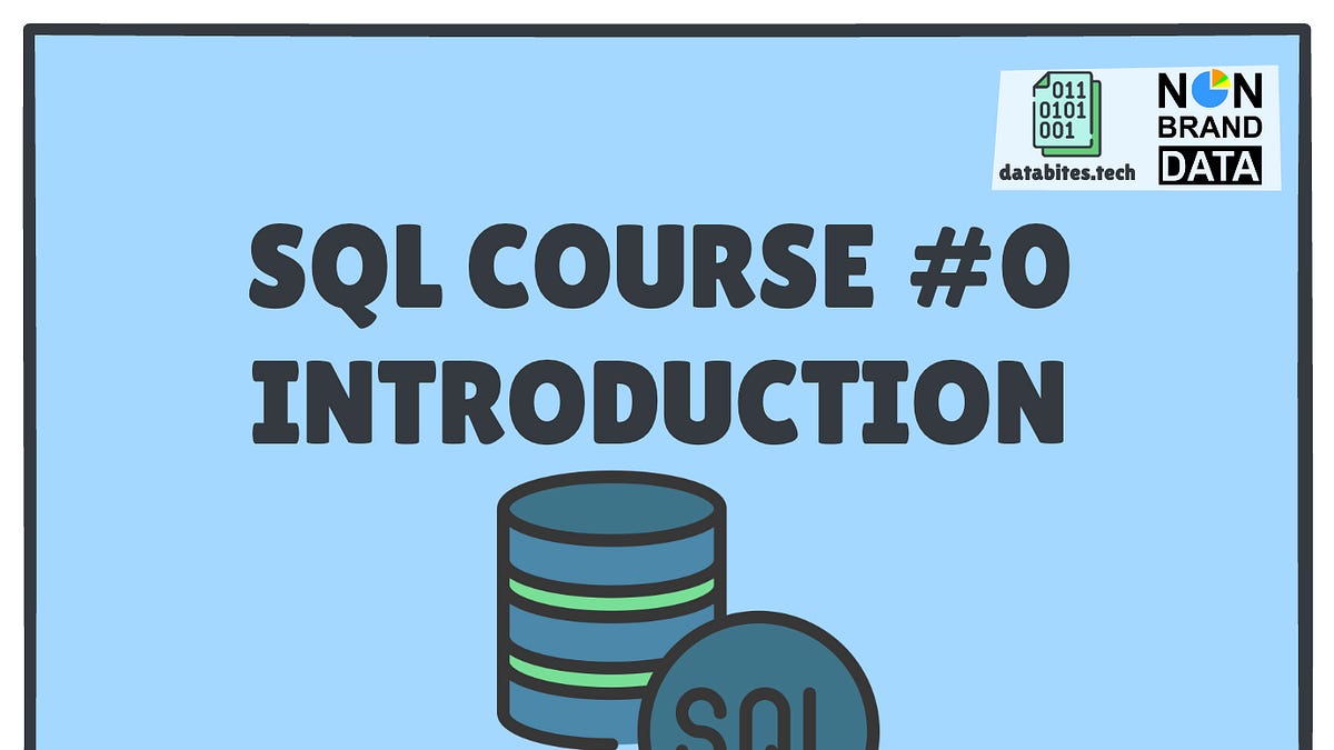 Launching the SQL Crash Course – From Zero to Hero! 🚀