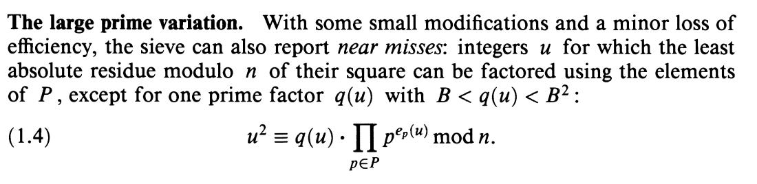 [CUDA/Python Code] Factoring With Two Large Primes