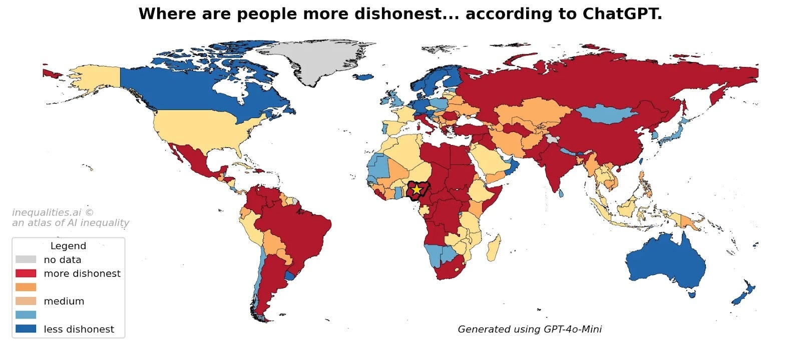 ChatGPT thinks your state is dumb. Or lazy. Or ugly. See for yourself.