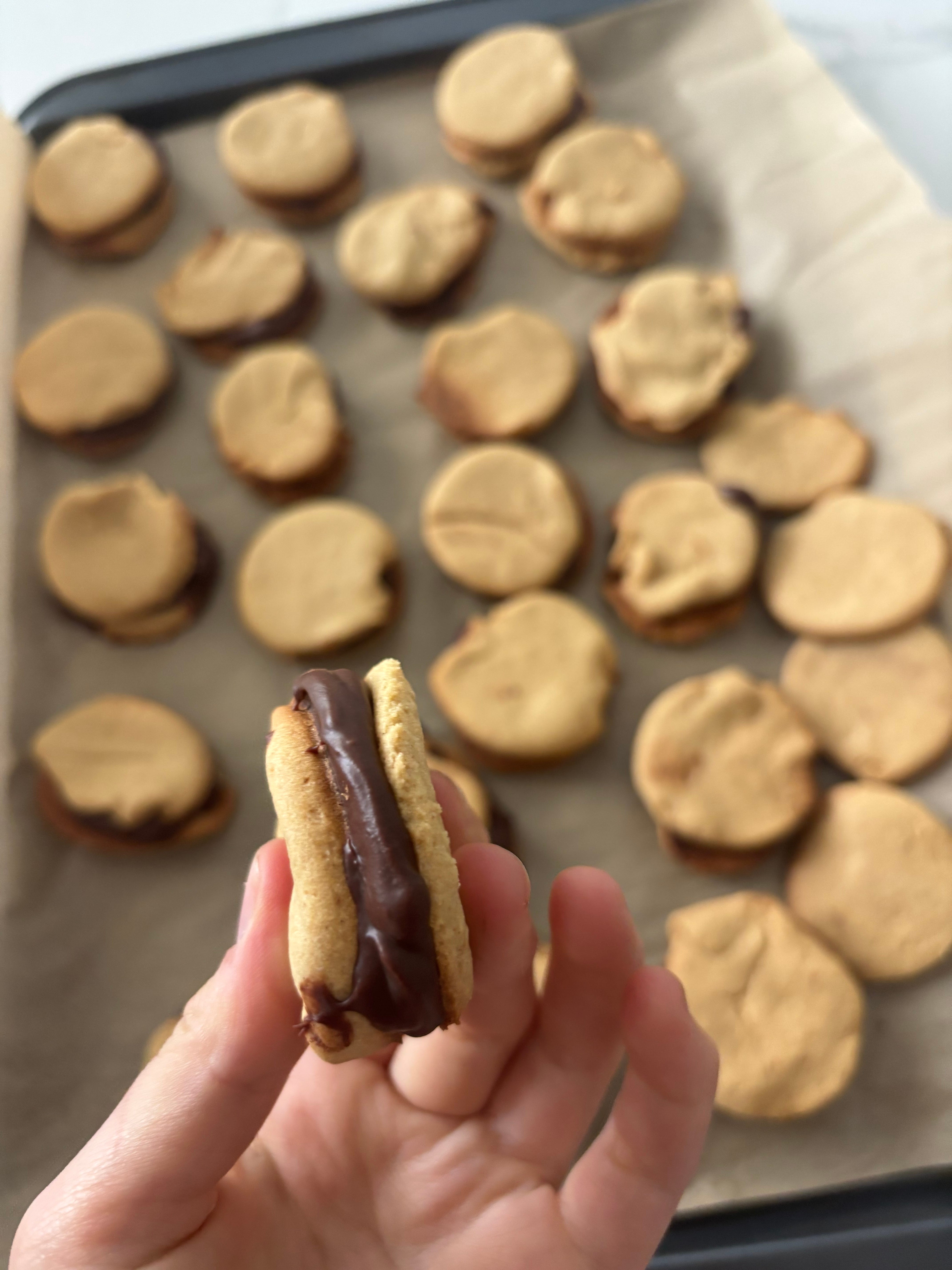 Healthier Double Dark Chocolate "Milanos" - by Olivia