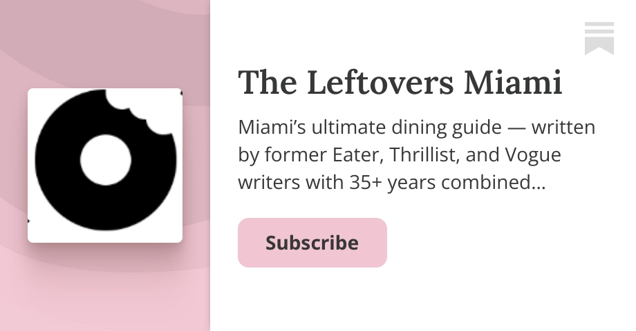The Leftovers Miami | Substack