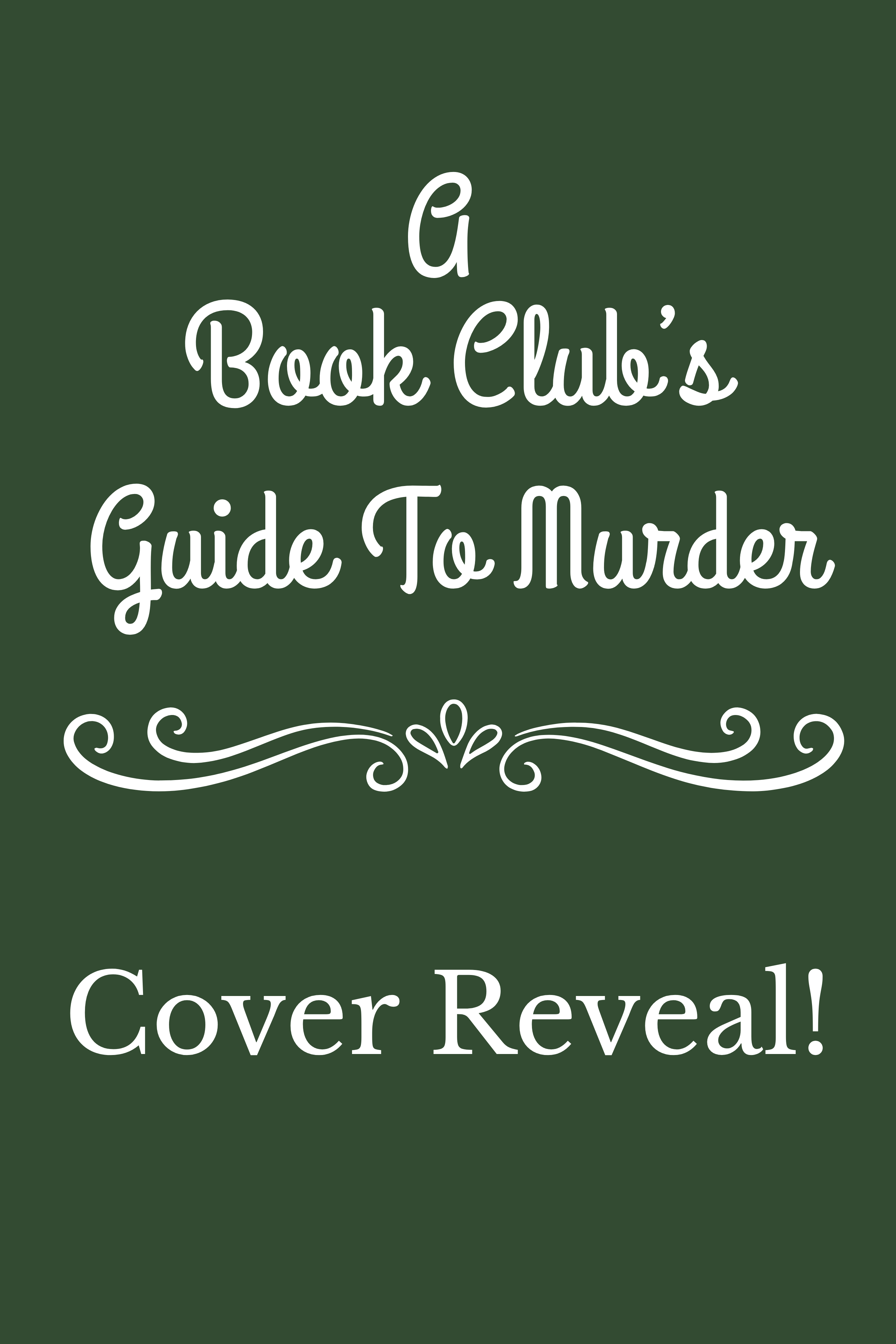 Cover Reveal for A BOOK CLUB'S GUIDE TO MURDER