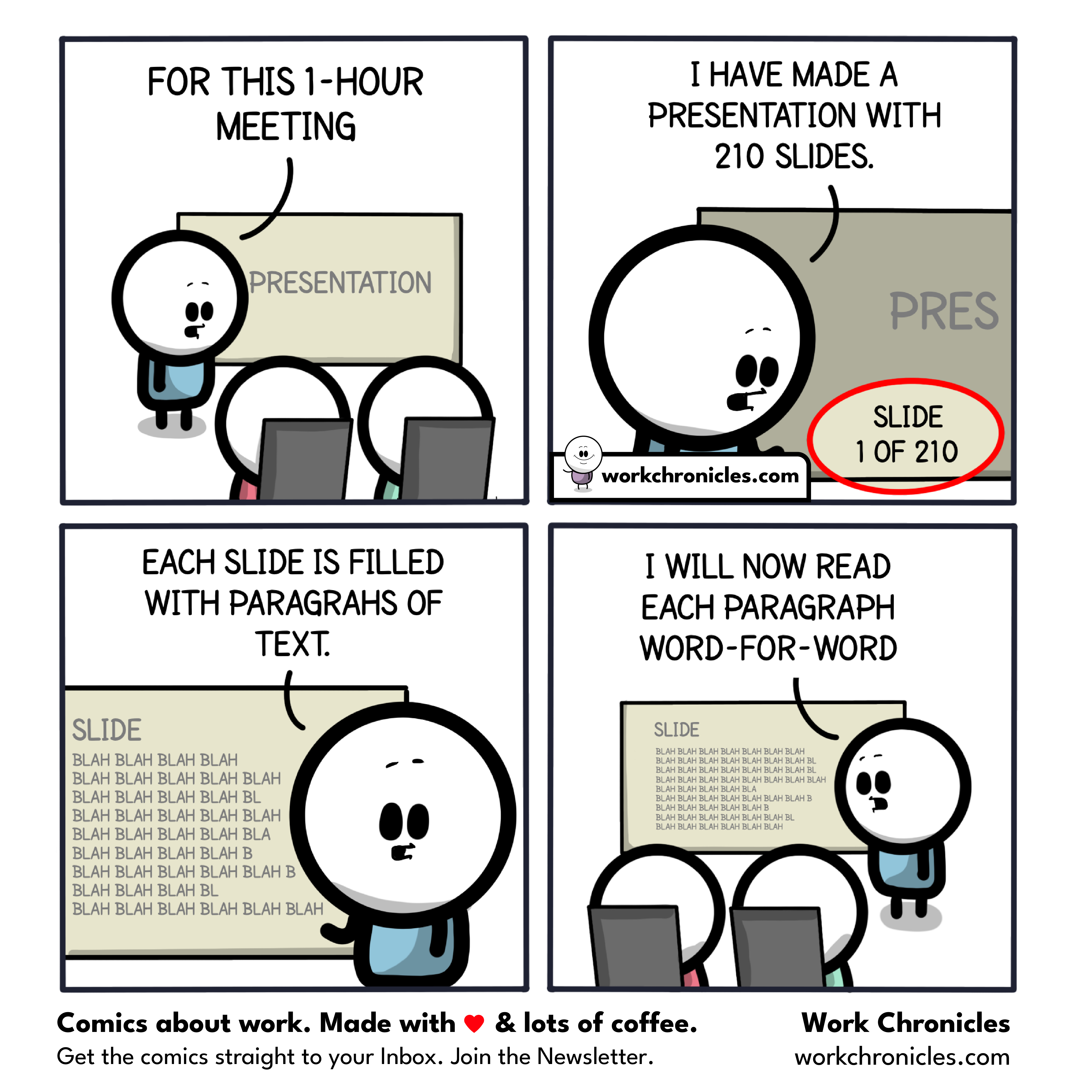 (comic) Presentation Hell - Work Chronicles