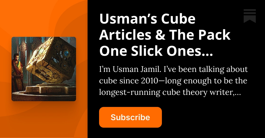 Usman’s Cube Writings & Podcasts | Usman The Rad | Substack