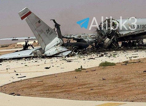 Essential US AWACS Plane Destroyed Amidst New Iranian Attacks, as US ...