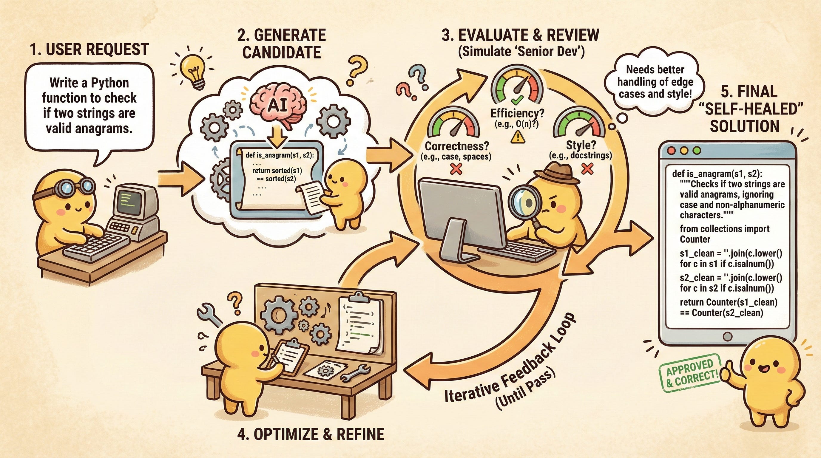DIY #19 - Evaluator-Optimiser LLM Workflow Pattern