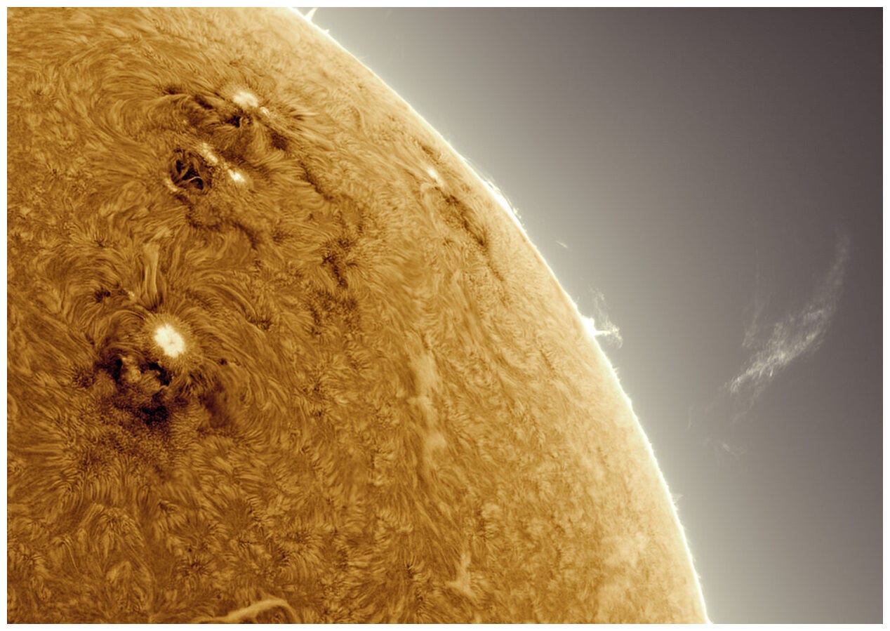 Merging James Webb + Hubble - by Michael Clarage