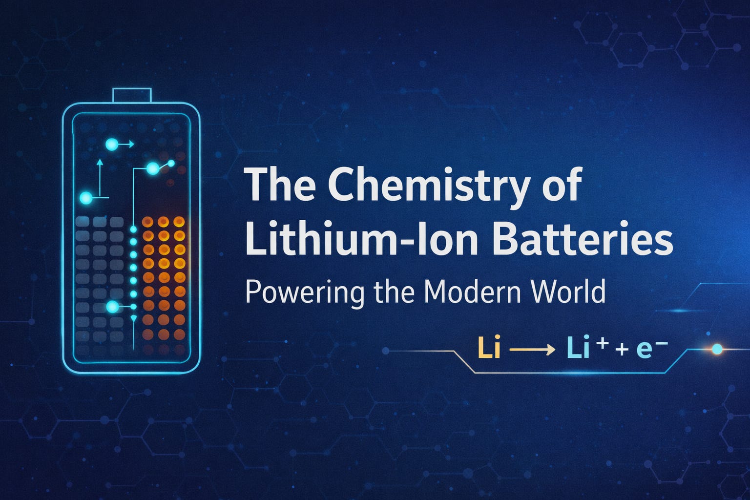 The Chemistry of Lithium-Ion Batteries: Powering the Modern World