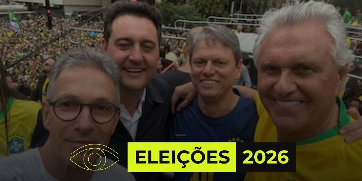 Tarcísio recua e mira reeleição em SP, enquanto Ratinho Júnior ganha ...