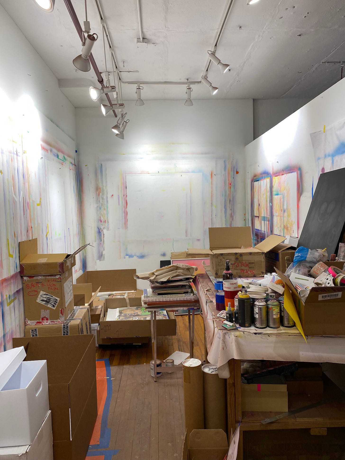 I recently moved studio