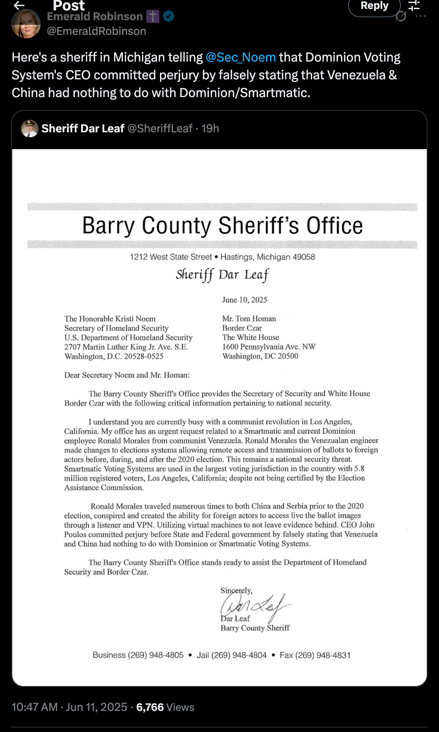 Who's Ronald Morales At Dominion Voting?