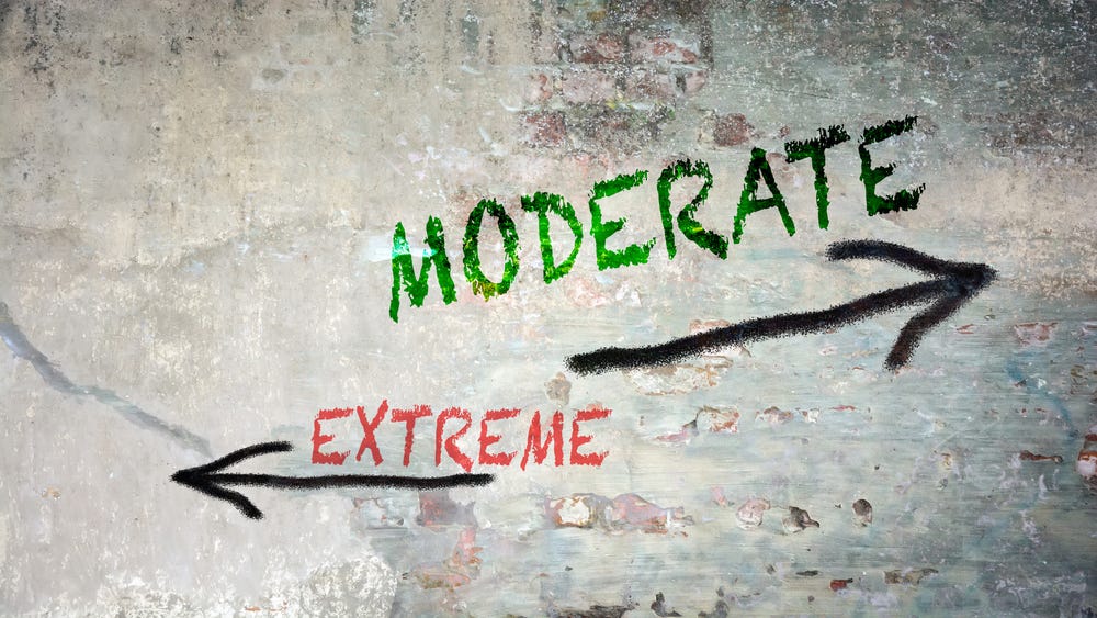 Looking For Moderation In All The Wrong Places