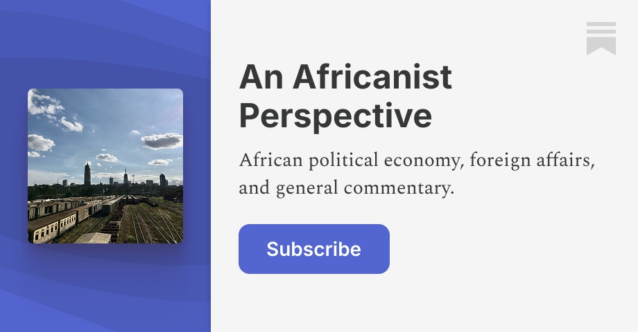 An Africanist Perspective | Ken Opalo | Substack