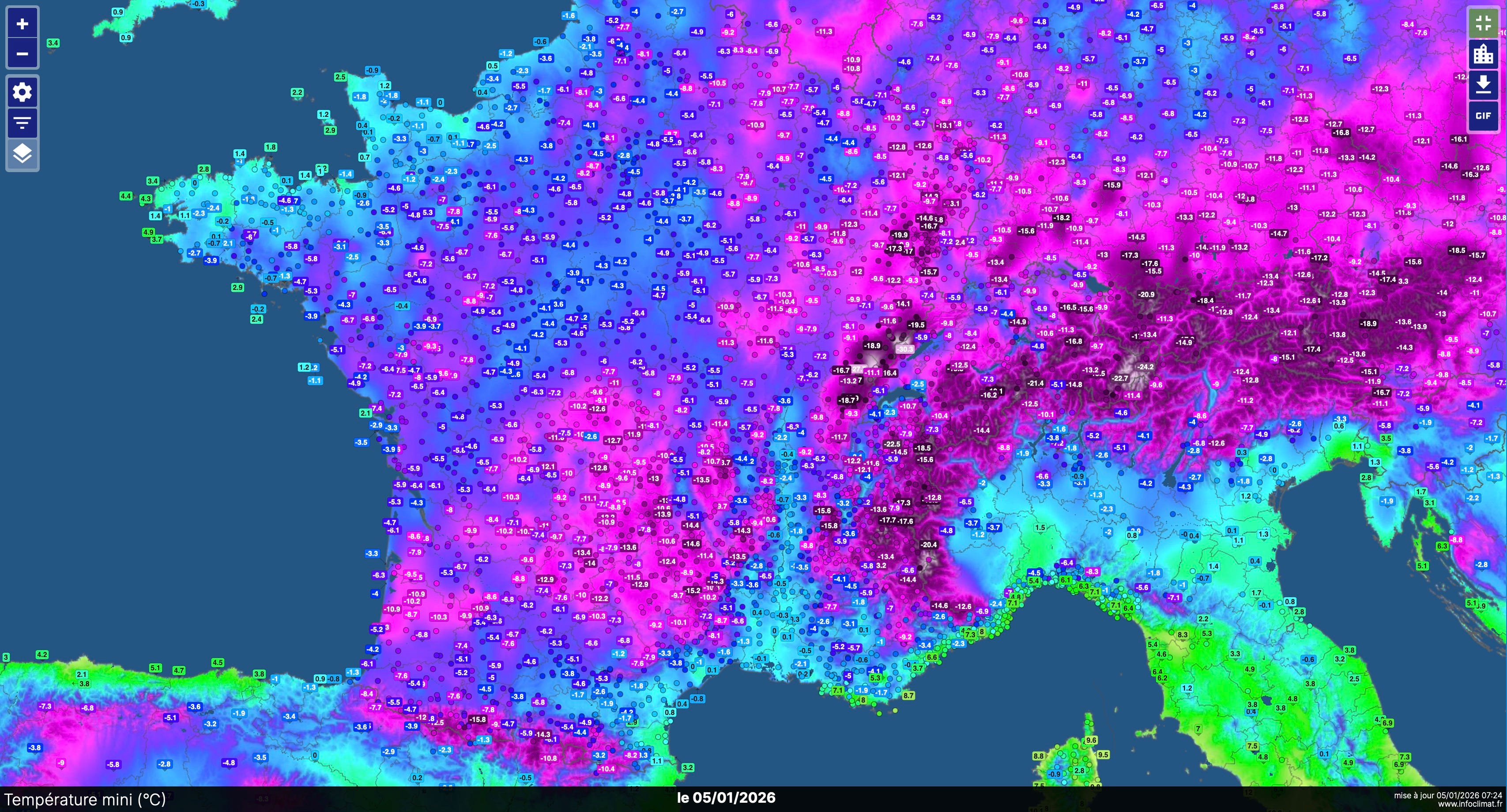 Global Temperatures Down In December; Ice And Snow Disruptions Across ...