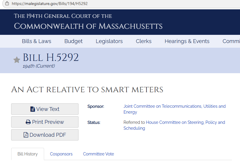 Smart Meters, A Tale of Two "News"papers and MA Smart Meter "Opt Out ...