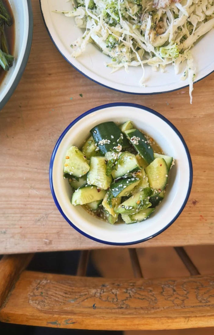 Three punchy little Asian salads - by Lo’s Kitchen