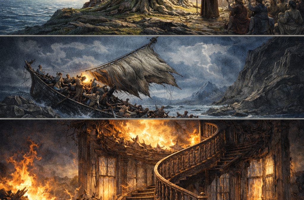 The Three Fires of Prophecy - by Bagtown Clans