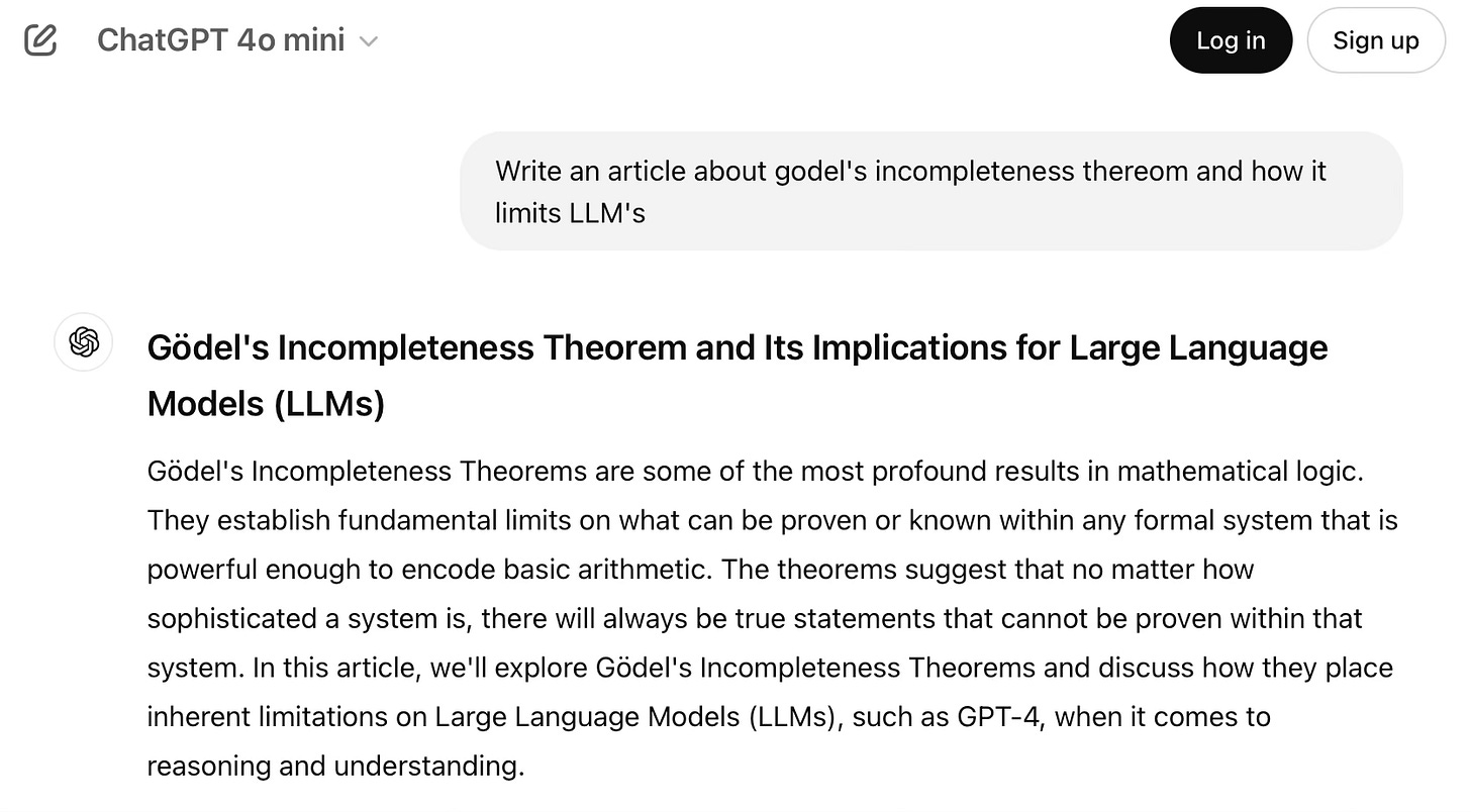 incompleteness theorem