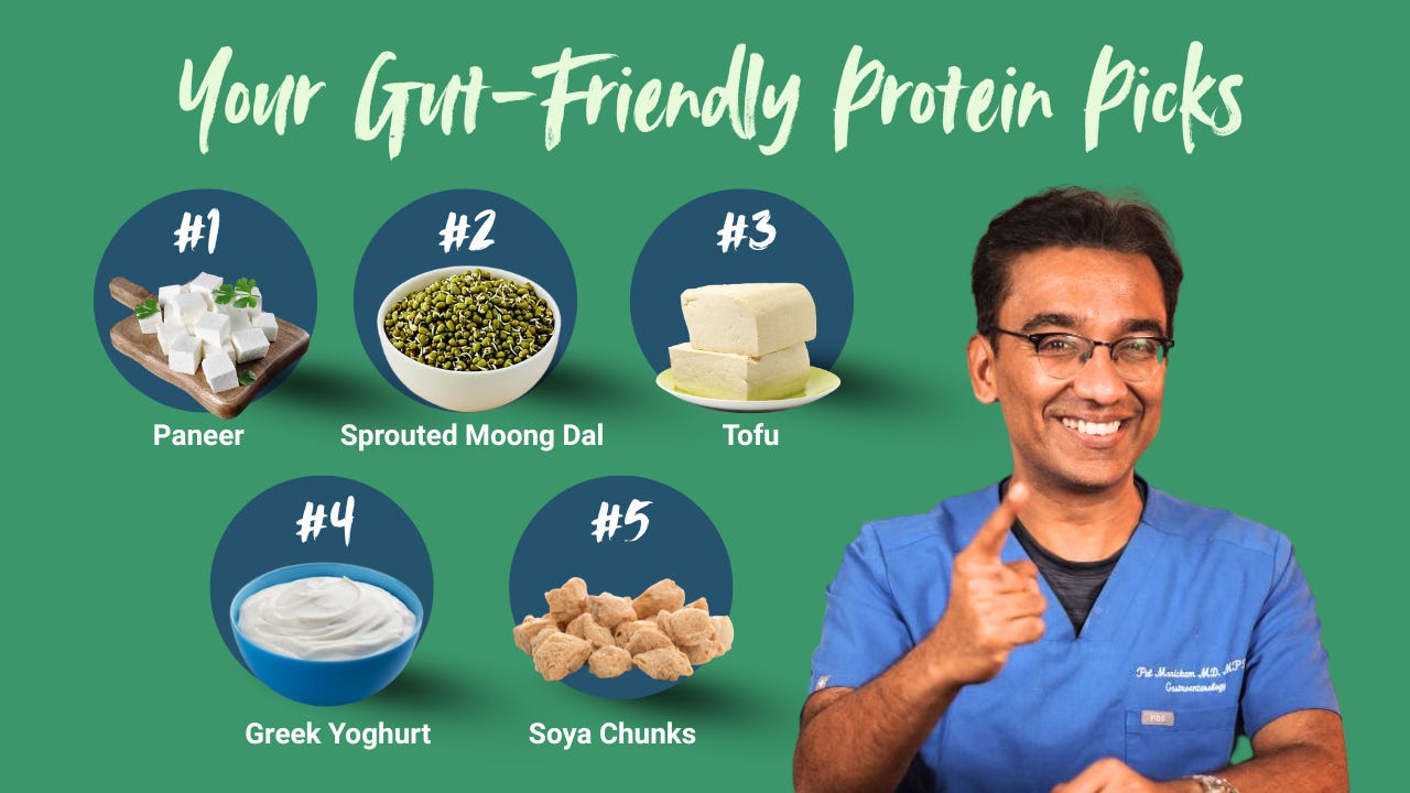 5 Protein Foods Your Gut Will Actually Like