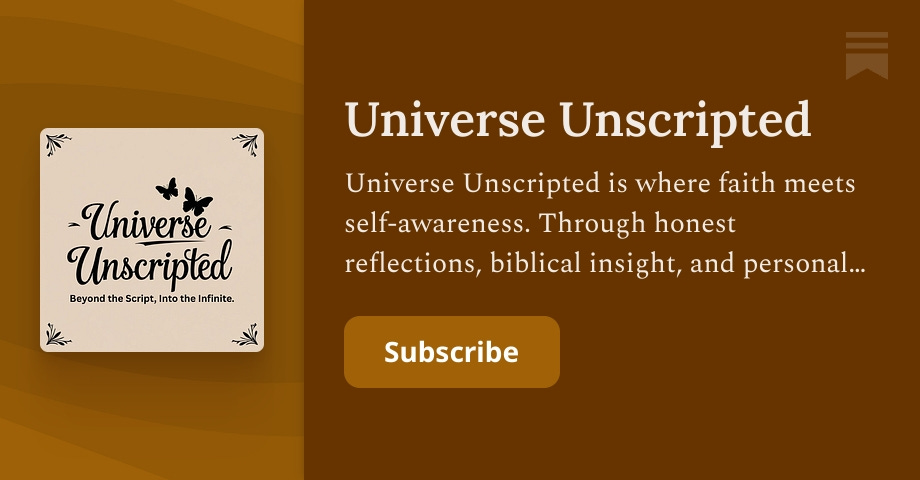 Universe Unscripted | Substack