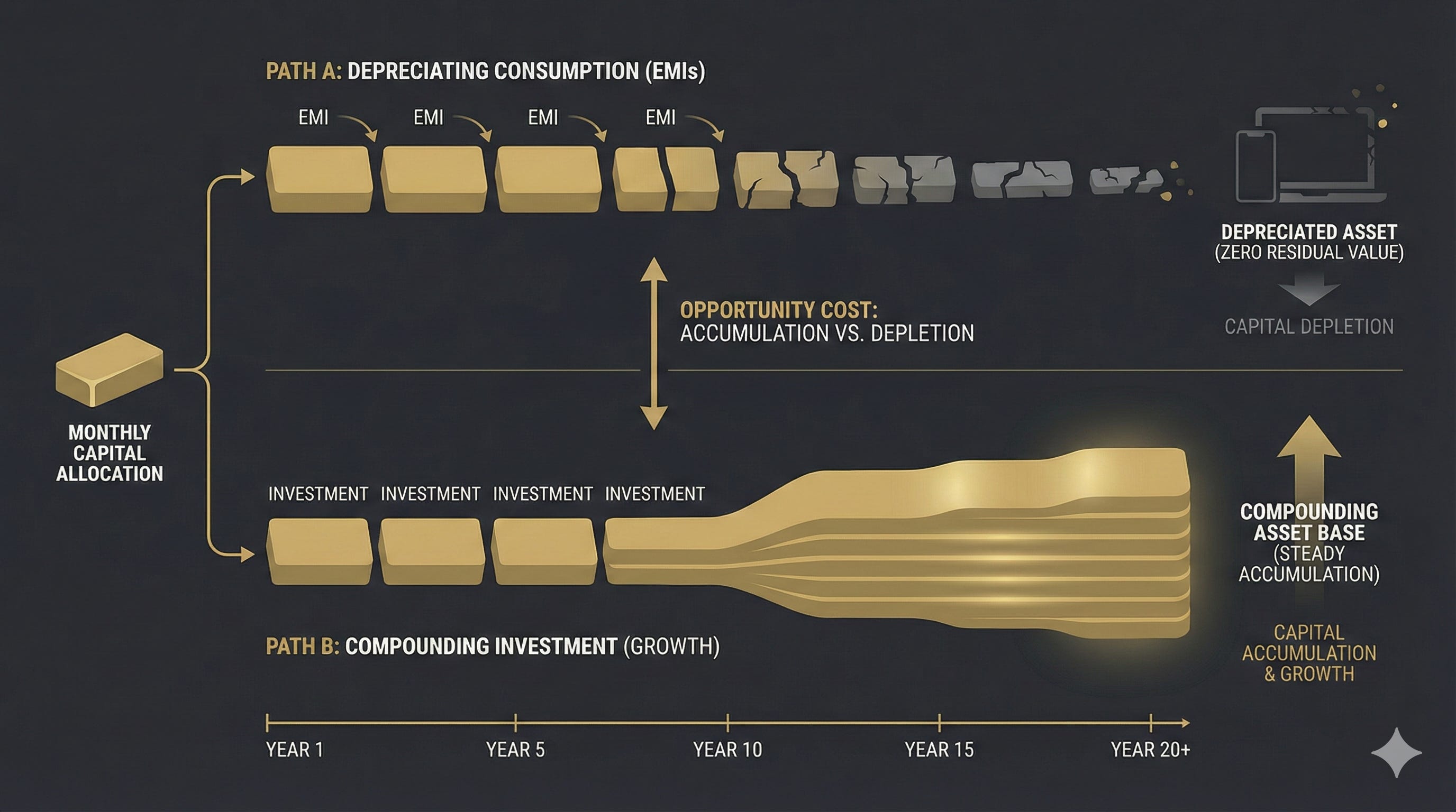 The Cost of Wanting Things Now (2/4) || EMI vs Investing: What Small ...
