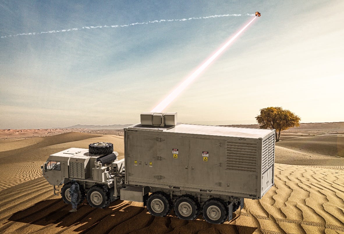 The Army Is Abandoning Its 300 Kilowatt Laser Weapon Effort