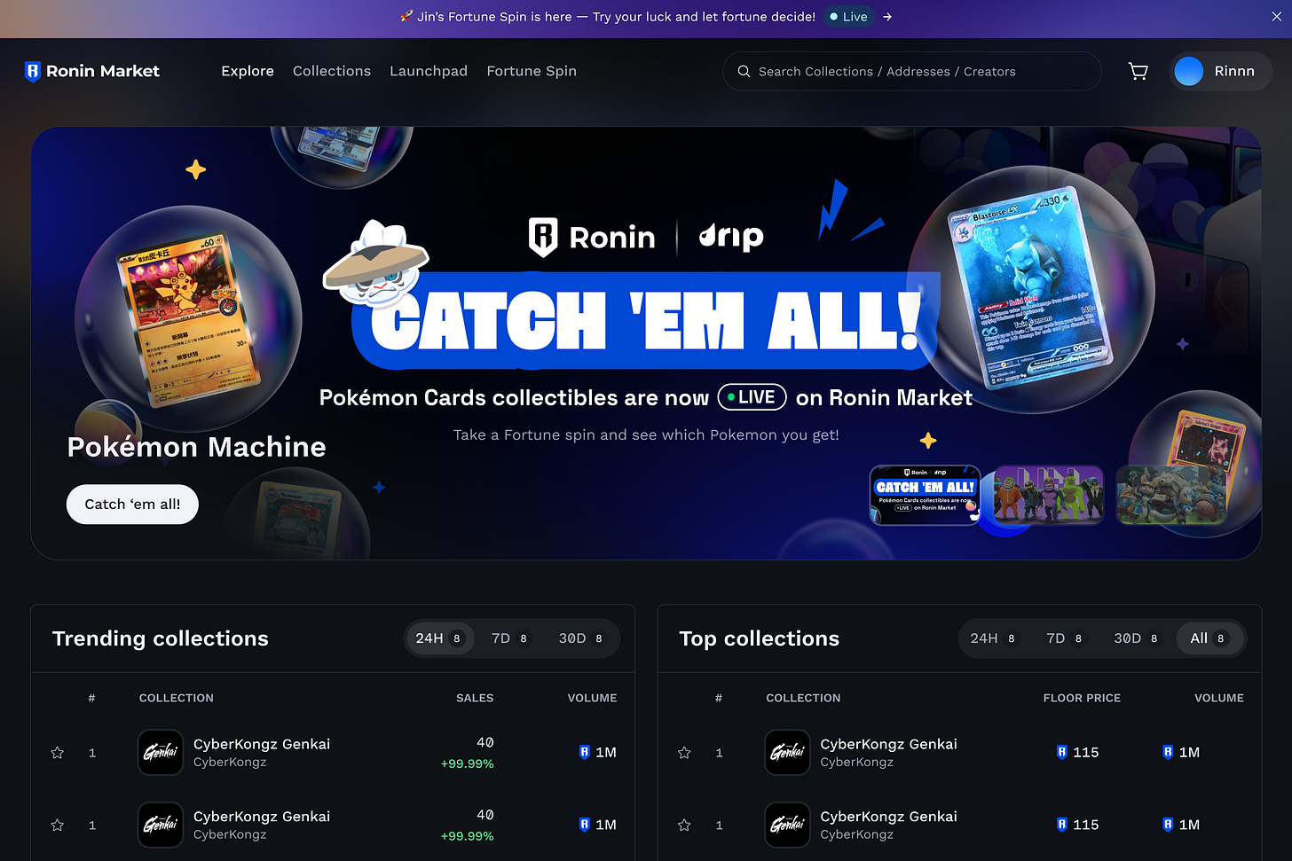 Ronin Blog | Welcome to Ronin, Drip!