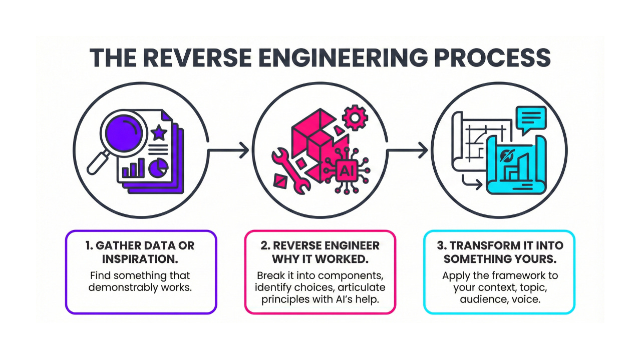 Reverse Engineering: How I Use AI to Deconstruct What Works and Recreate It