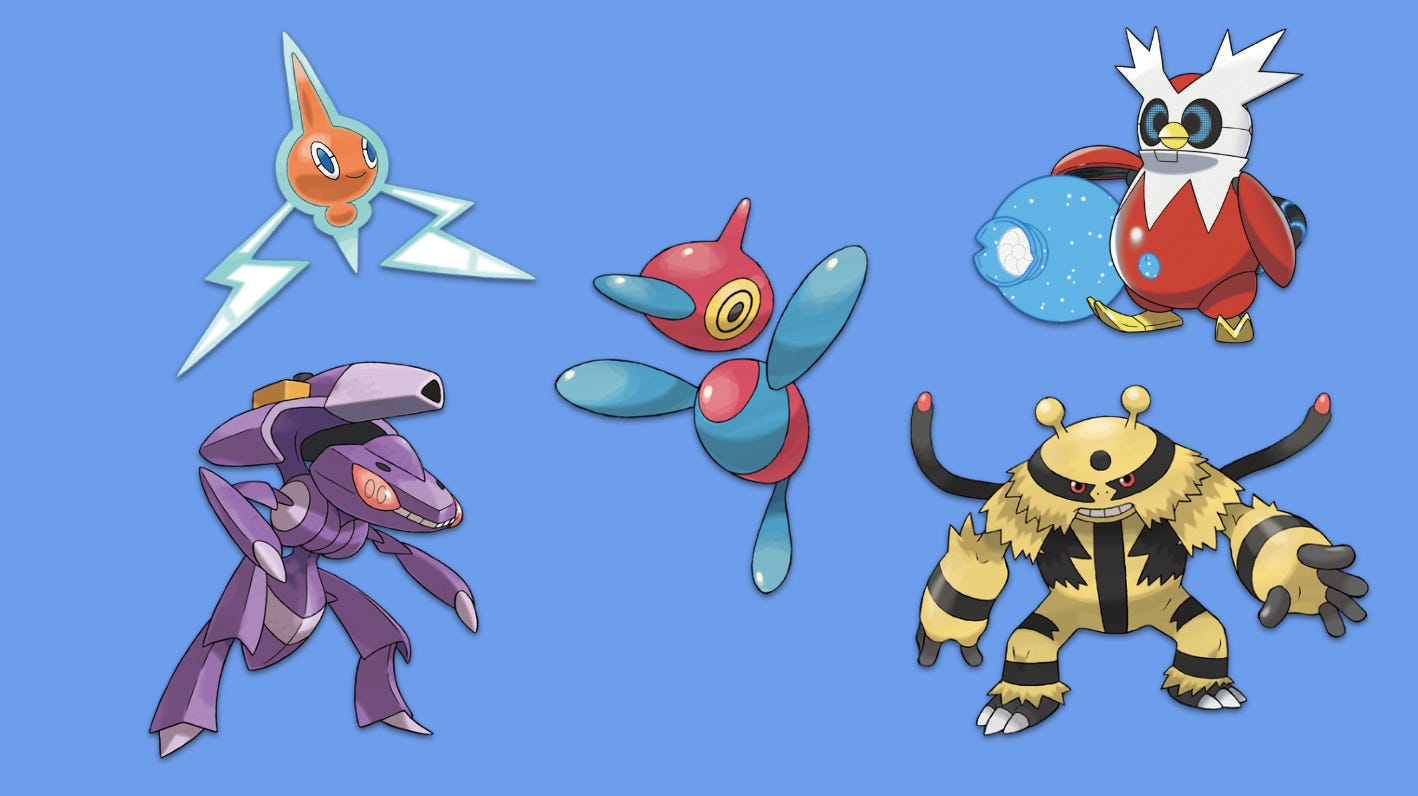 9 New Pokémon Types - by Nolen Borne - Pop Alchemy