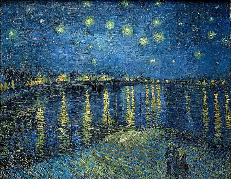 Vincent Van Gogh - The Starry Night - by George Bothamley