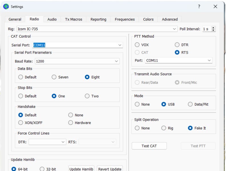 FT8 with the Icom IC-735: Bringing an HF Classic into the Digital Era