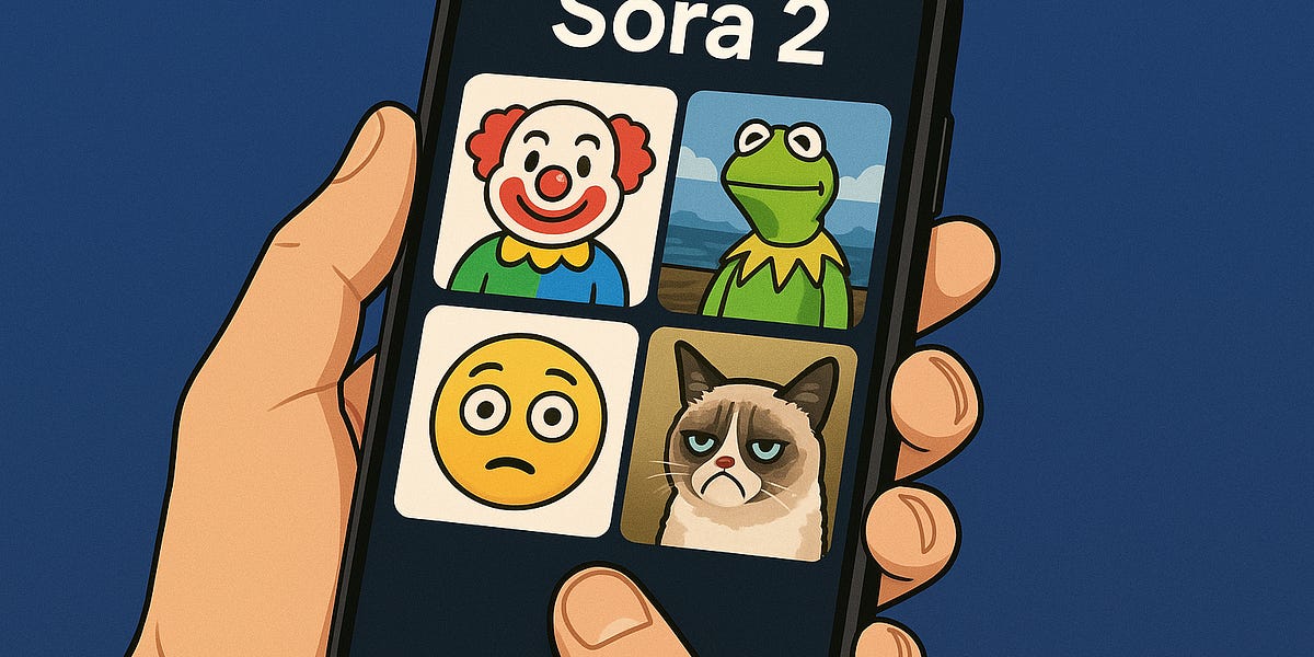 Sora 2: Amazing Model. Dubious Rollout. - by Daniel Nest