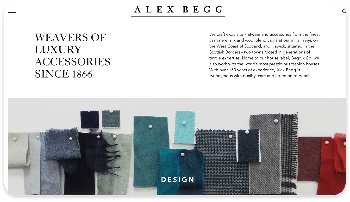 Begg x Co | The Knitwear Brand from Alex Begg’s 160-Year-Old Scottish ...