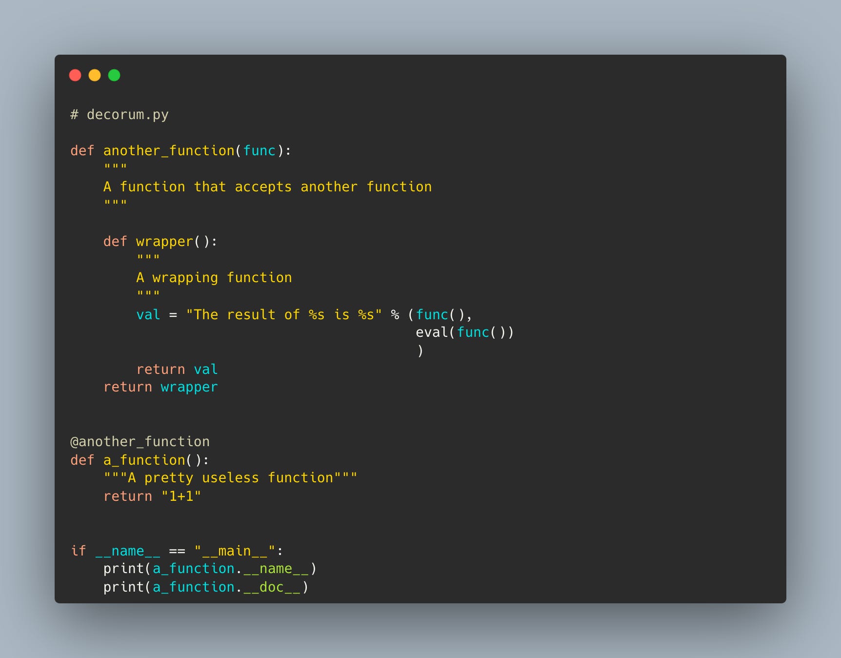 Python 201 - How to use functools.wraps - by Mike Driscoll