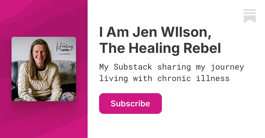 I Am Jen WIlson, The Healing Rebel | Substack