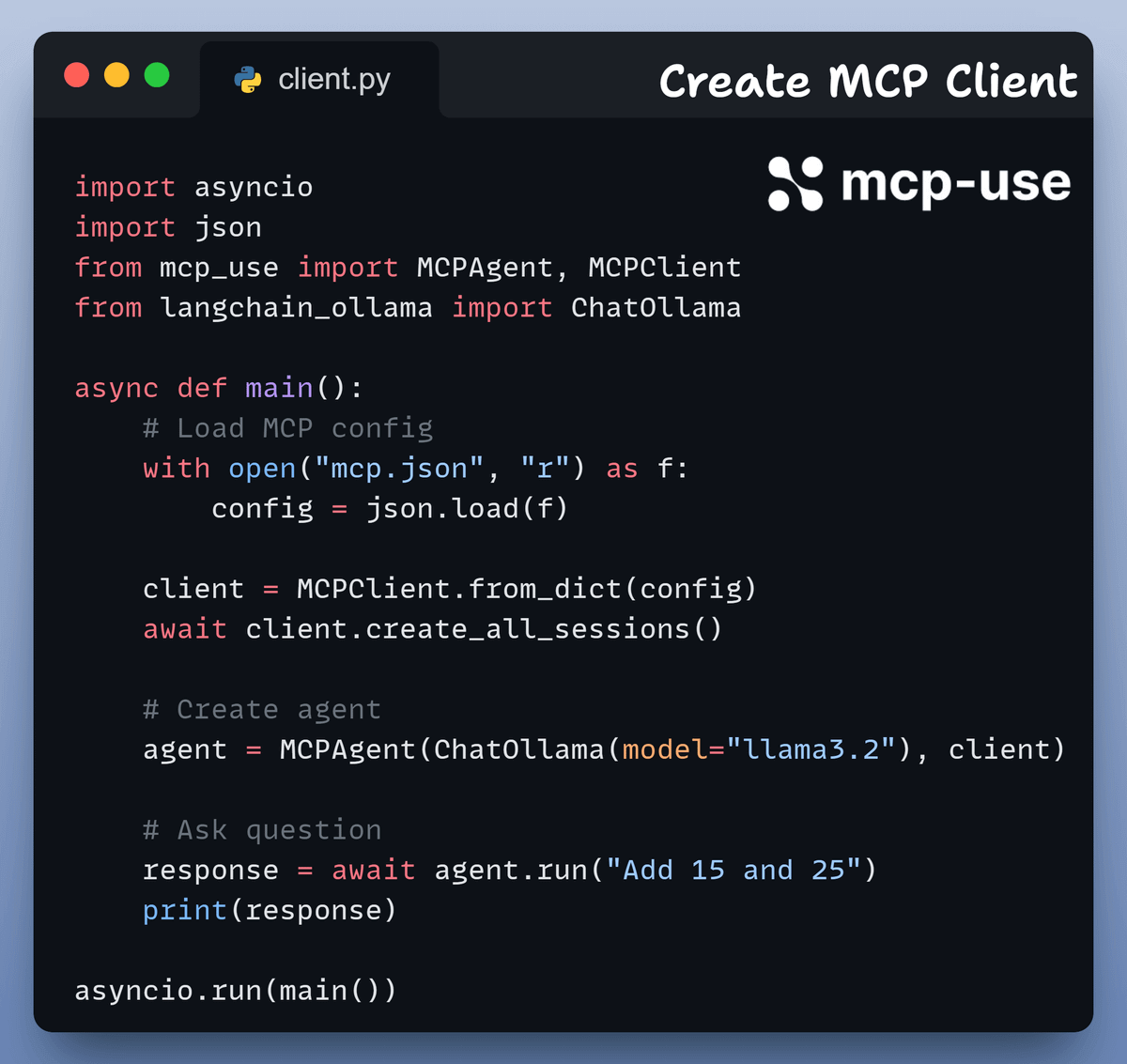 Build a 100% local MCP Server and Client - by Avi Chawla