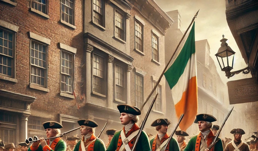 March 17, 1762 - First recorded St. Patrick’s Day Parade