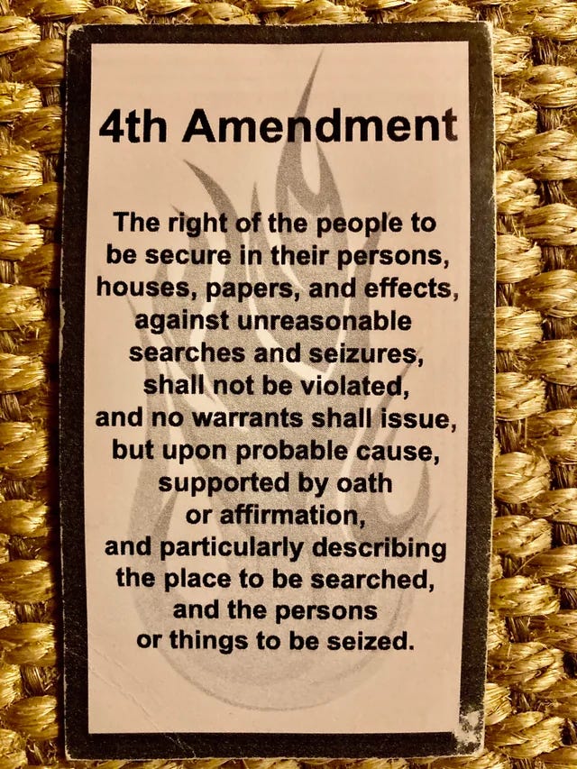 4th amendment description