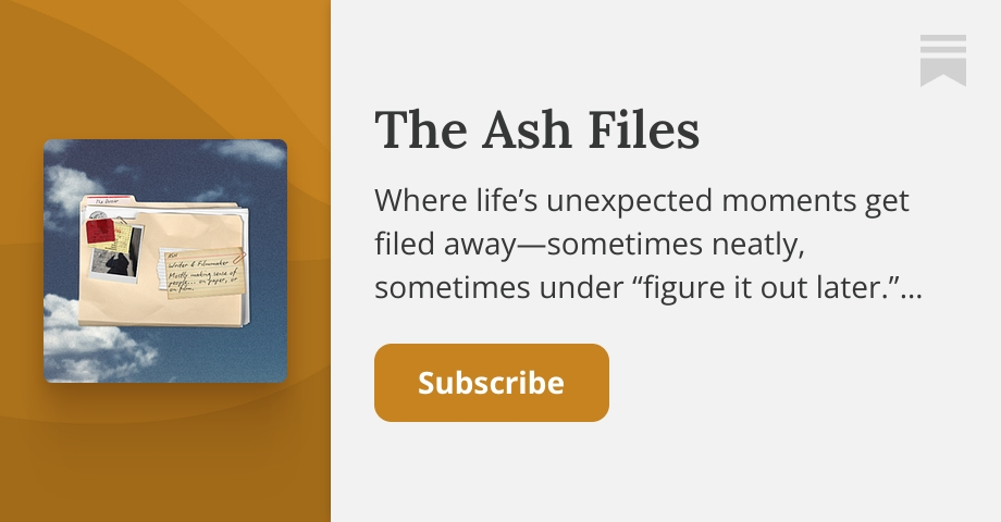 The Ash Files | Substack