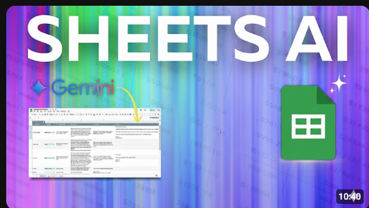 # 45 - Gemini + Google Sheet: La guía definitiva para usar Gemini en ...